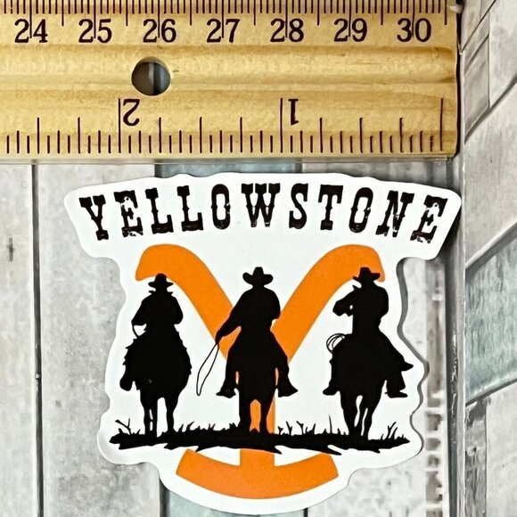 Office | 110 Yellowstone Waterproof Vinyl Sticker Decal | Poshmark